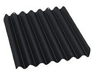 Tagplade B6 | Lavet i eternit og i en sortblå farve → Kvalitet