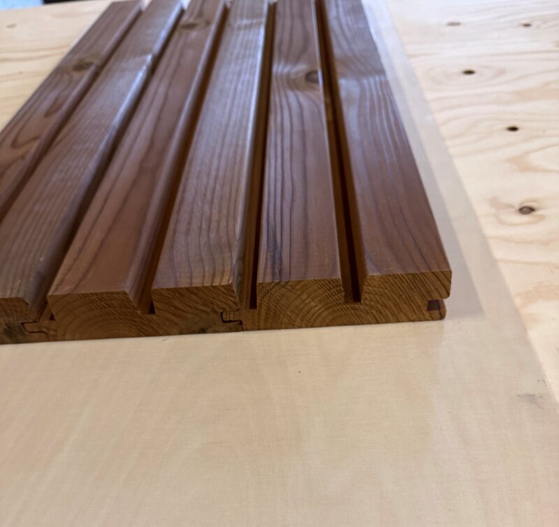 Profil 6255 Dobbeltlamel - Frøslev Embla® ThermoWood fyr